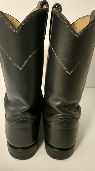 Justin Boots | Shoes | Justin Ropers Navy Blue Womens Size 6b | Poshmark